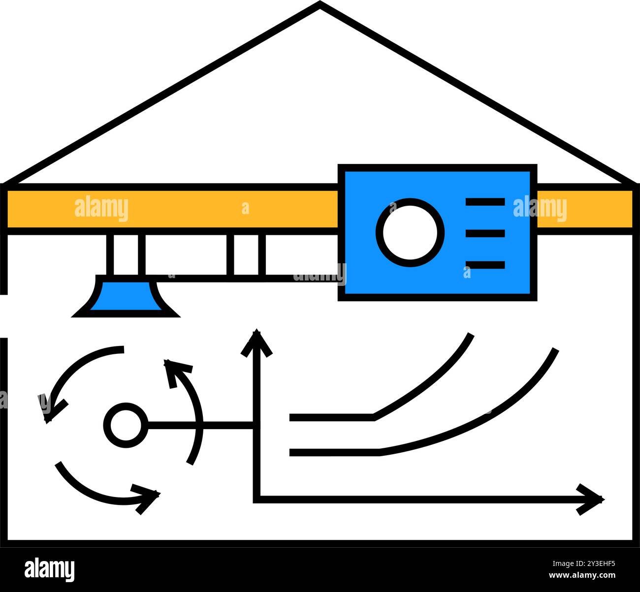 ventilation rate icon color illustration Stock Vector Image & Art - Alamy