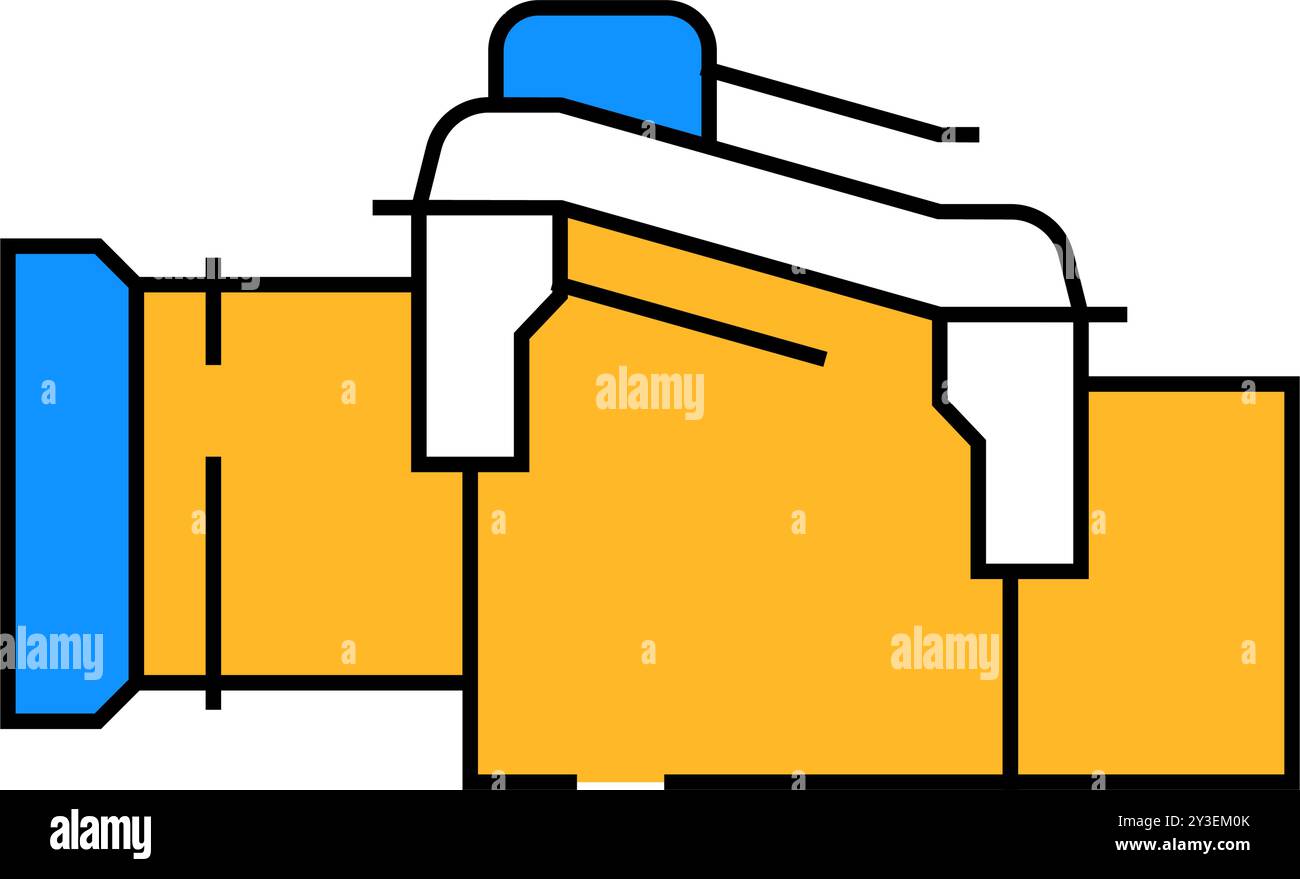 production pipeline icon color illustration Stock Vector Image & Art ...