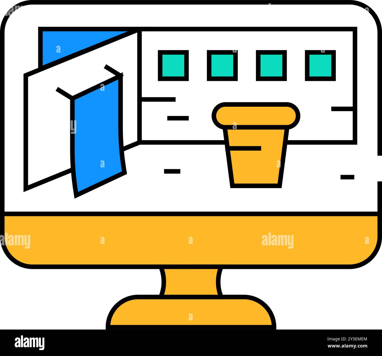 Digital trade show Stock Vector Images - Alamy