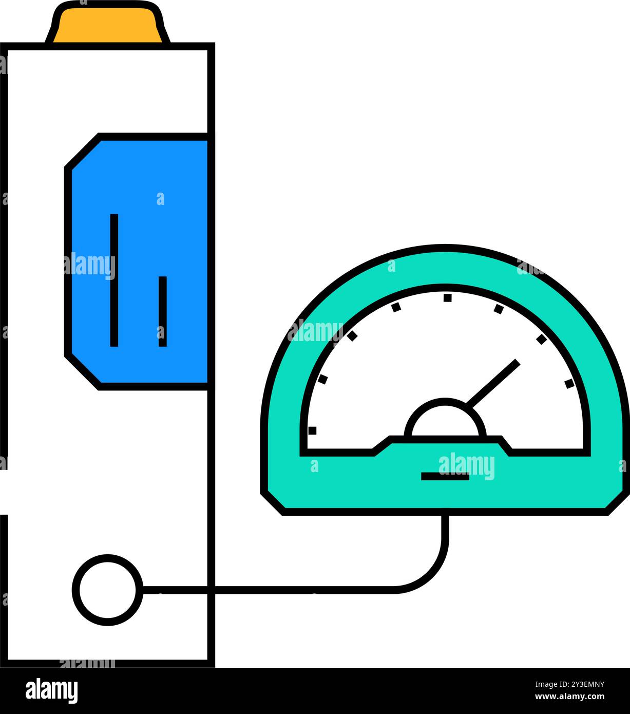 energy density icon color illustration Stock Vector Image & Art - Alamy