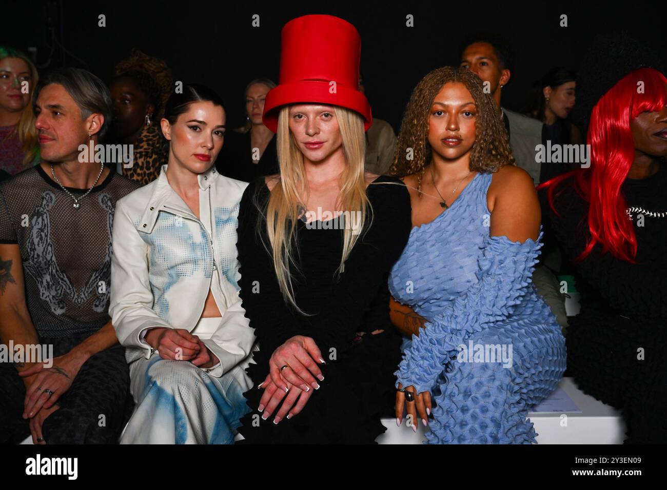 EDITORIAL USE ONLY Drag queen Bimini (pictured with Janet Planet, left ...