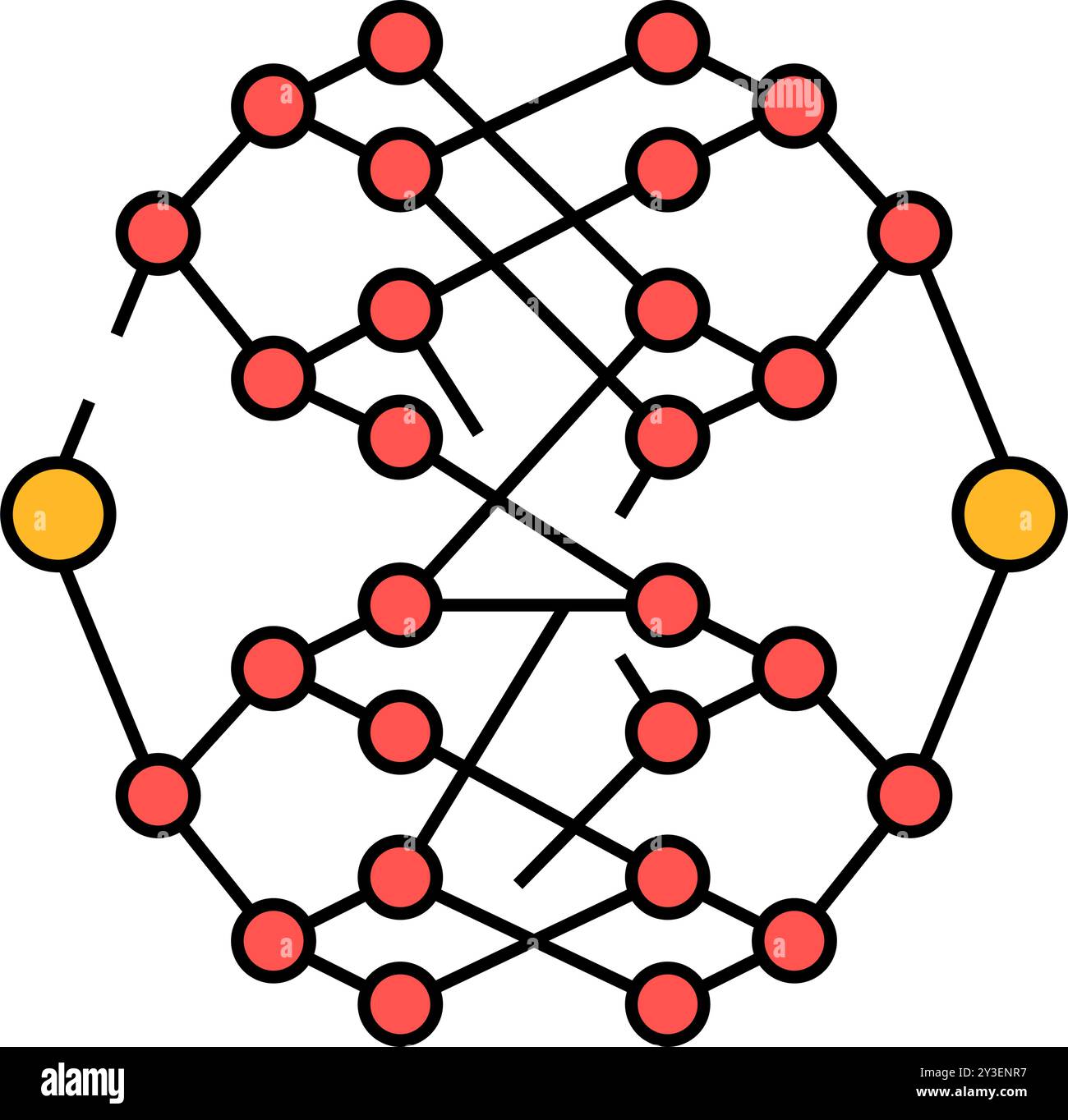 algorithm quantum technology icon color illustration Stock Vector Image ...