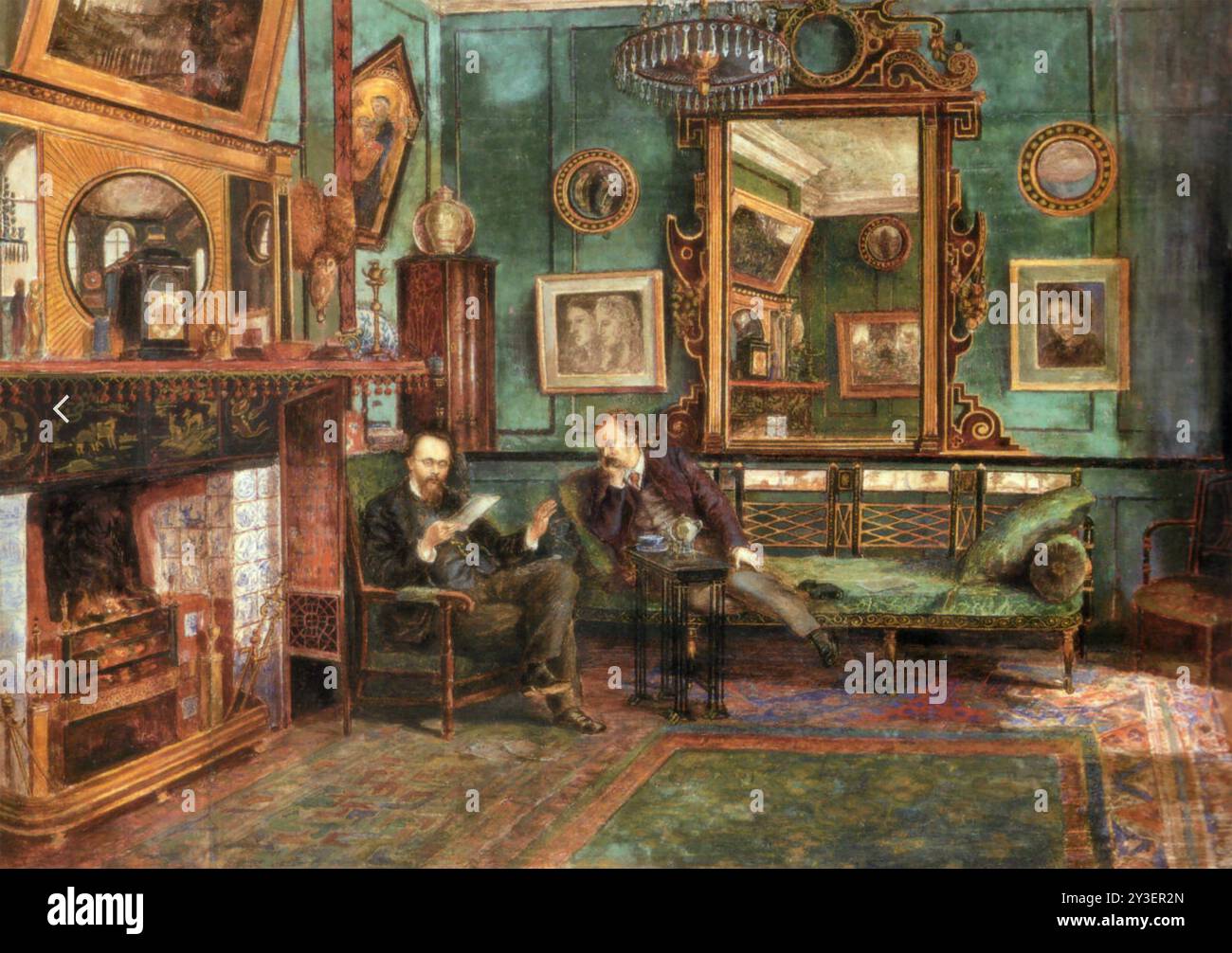 Theodore watt dunton hi-res stock photography and images - Alamy