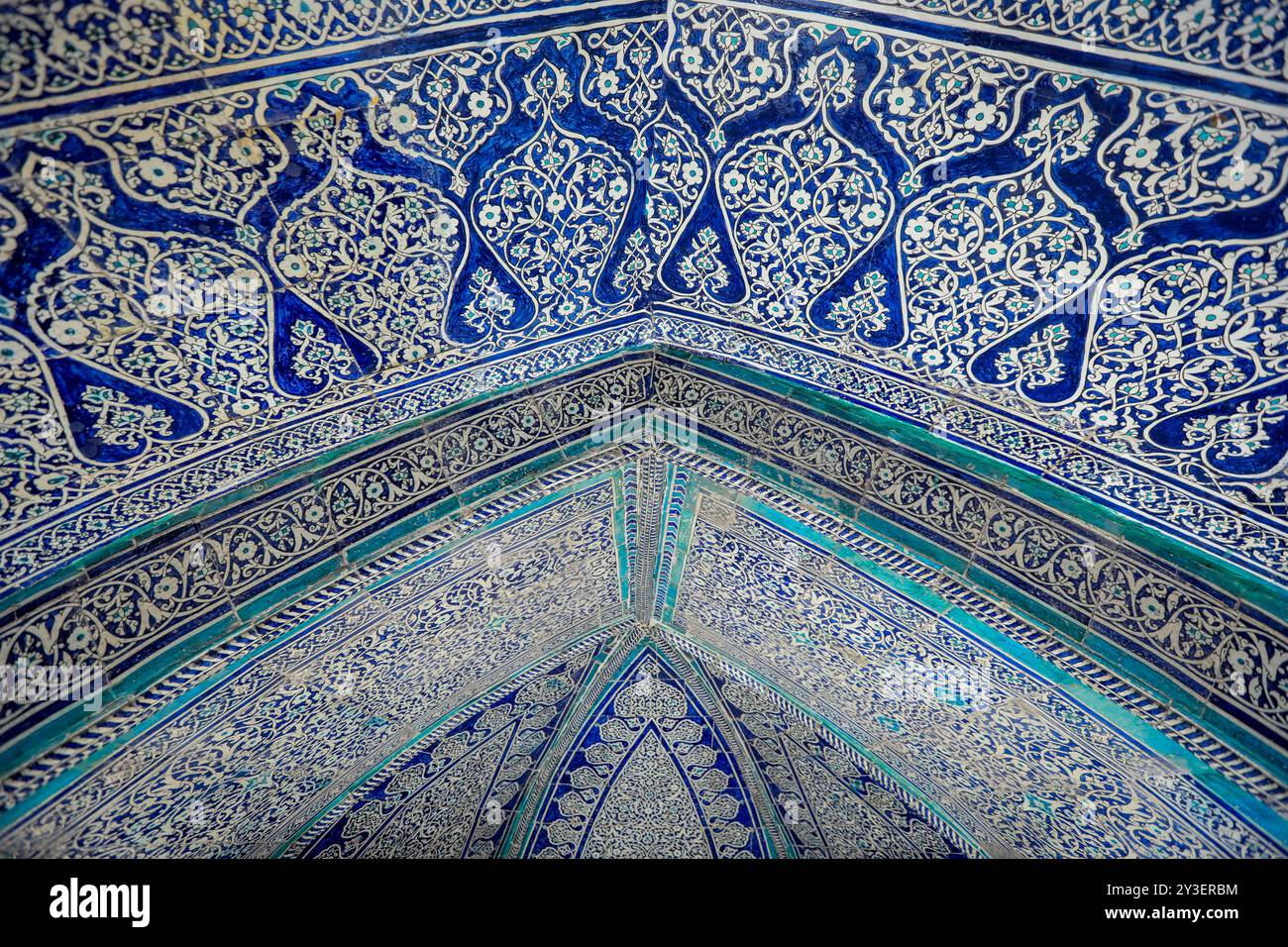 Uzbekistan, Khiva - May 10, 2019: View of the Pahlavan Mahmud Museum ...