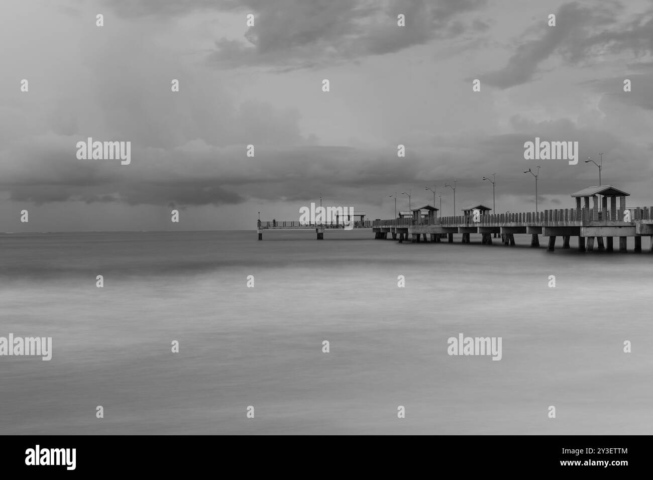 The Historic Sunshine Skyway Bridge Pinellas County Florida viewed at ...