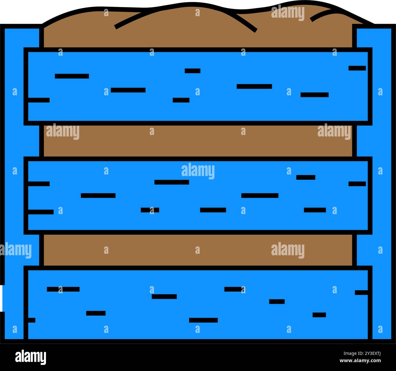 composting waste sorting icon color illustration Stock Vector Image ...