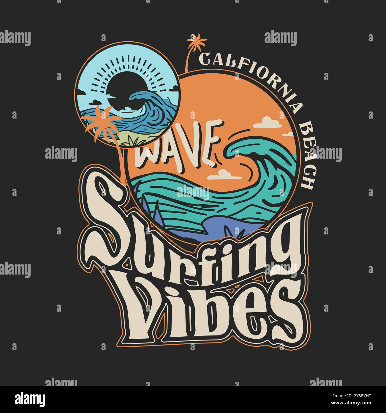 Summer vibes tee hi-res stock photography and images - Alamy