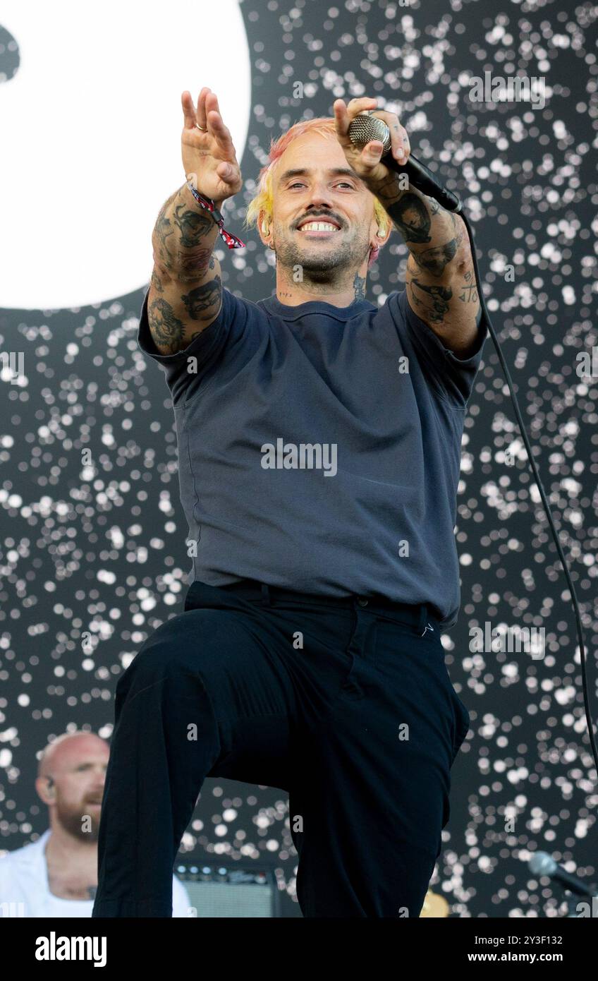 Idles Performing at the Victorious Festival 2024 , Southsea, Portsmouth ...