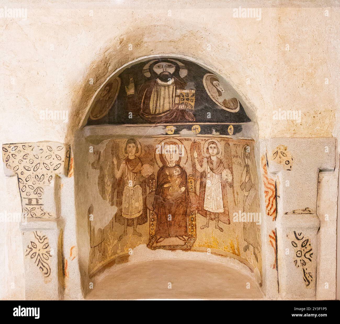 Egypt, Old Cairo, items displayed in the Coptic Museum Stock Photo - Alamy