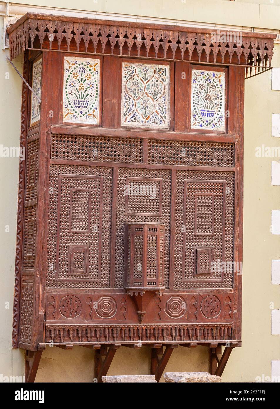 Egypt, Old Cairo, Coptic Museum : Mashrabiya Stock Photo - Alamy