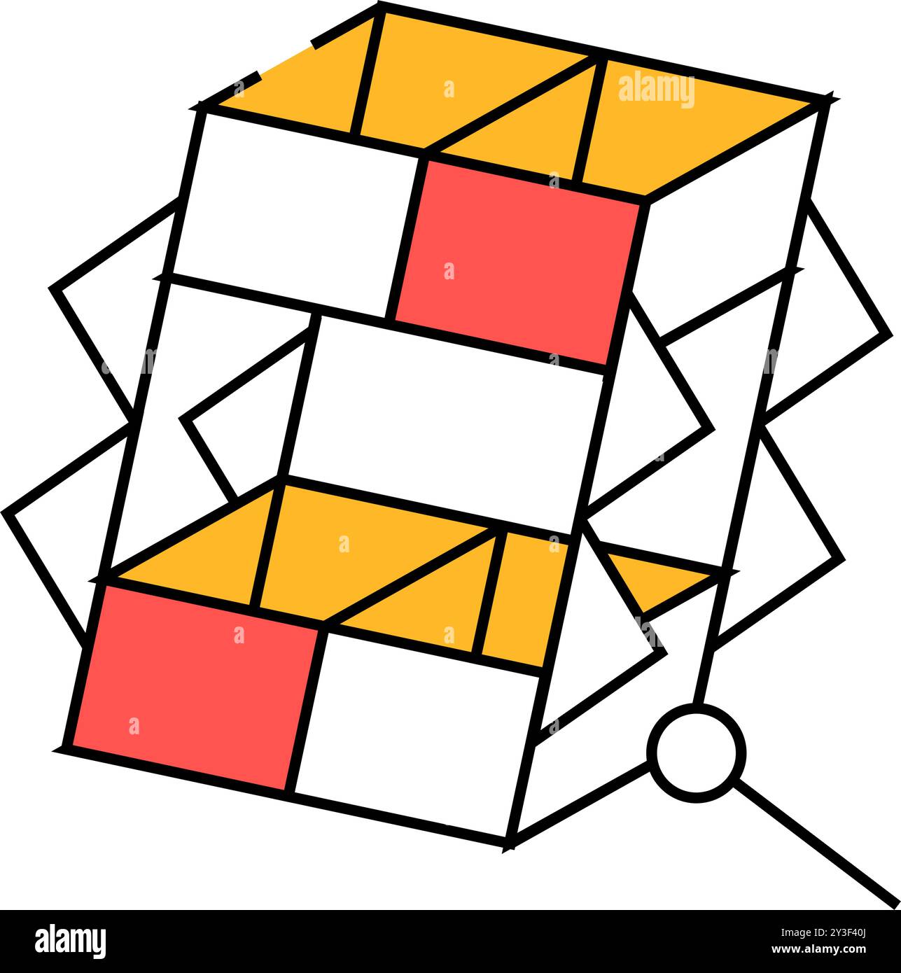 box kite icon color illustration Stock Vector Image & Art - Alamy