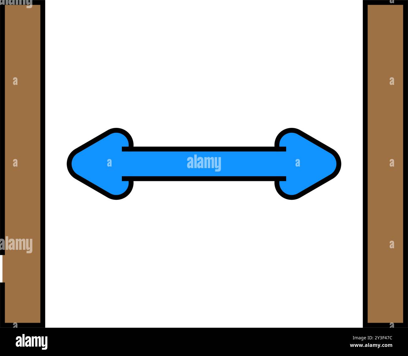 white space ux ui design icon color illustration Stock Vector Image ...