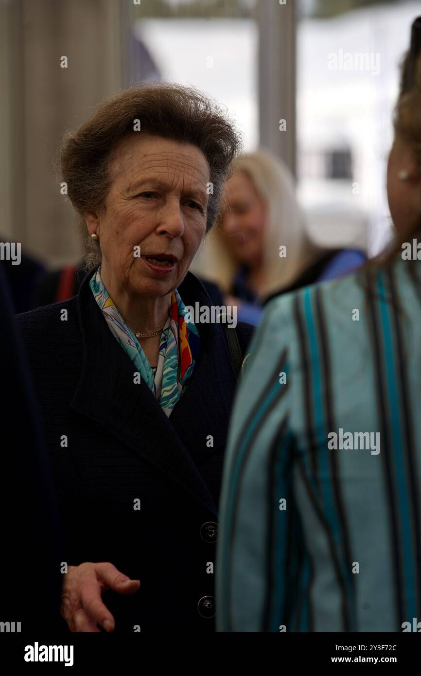 13th September 2024 HRH Princess Royal visits the 55th Annual Boat Show ...