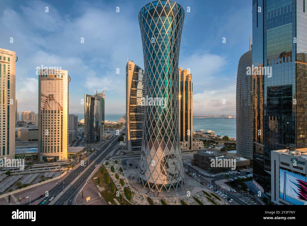 Doha Corniche in West Bay The Doha Corniche is a popular location with ...