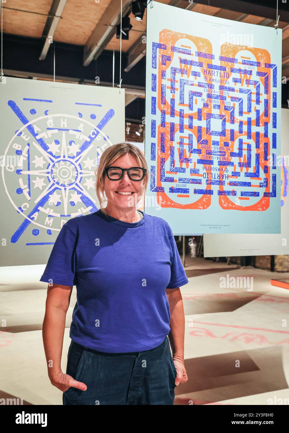 London, UK, 13th Sep 2024. Creative Director and Designer, Marina ...