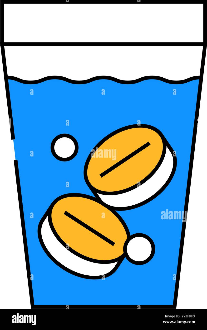 analgesics medicines pharmacy icon color illustration Stock Vector ...