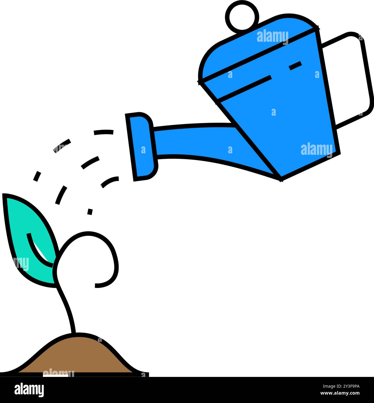 lead nurturing business process icon color illustration Stock Vector ...