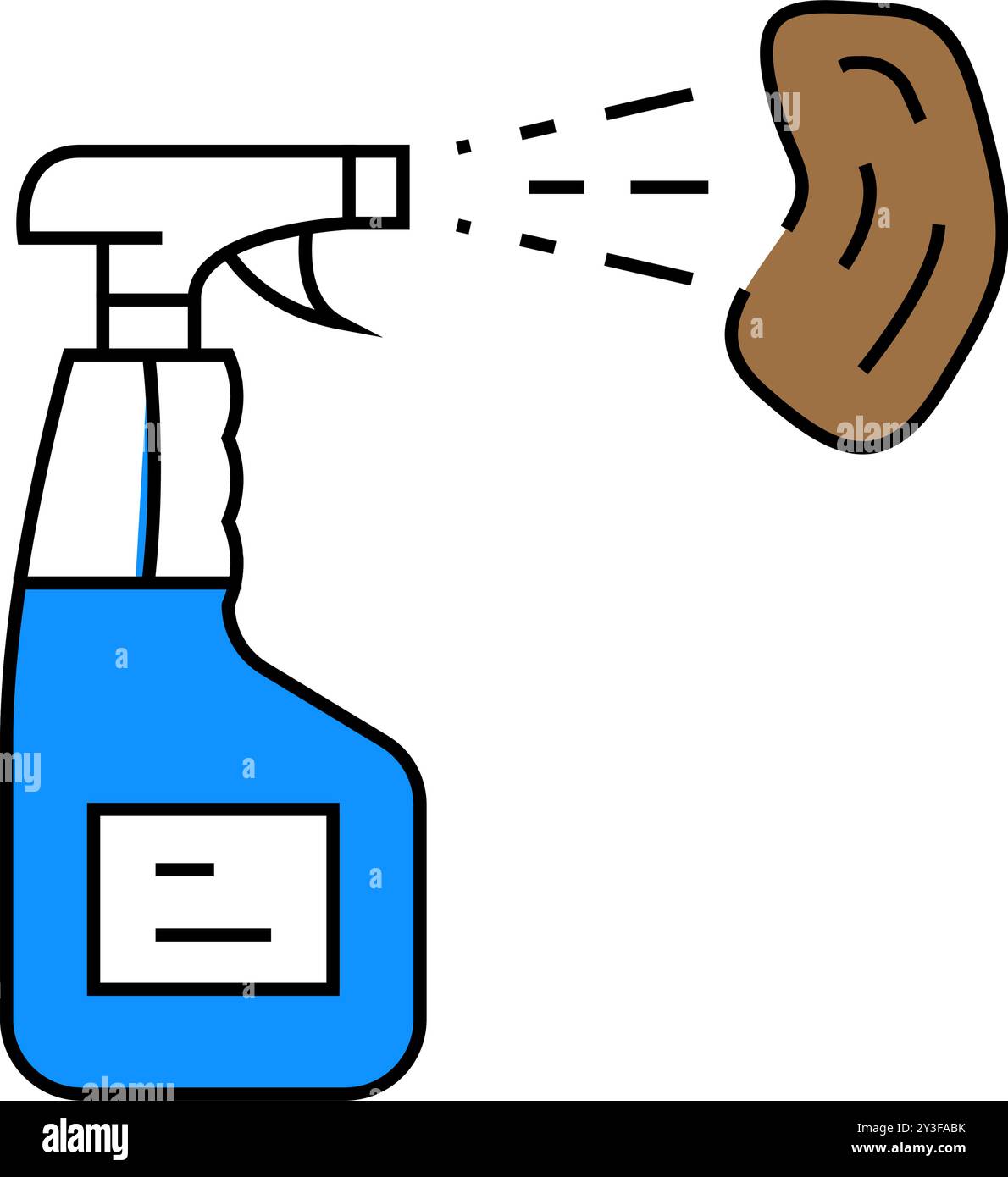 spot cleaning dry cleaning icon color illustration Stock Vector Image ...