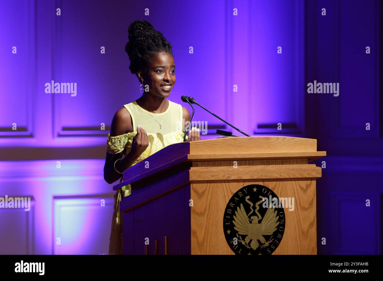 National youth poet laureate amanda gorman hi-res stock photography and ...