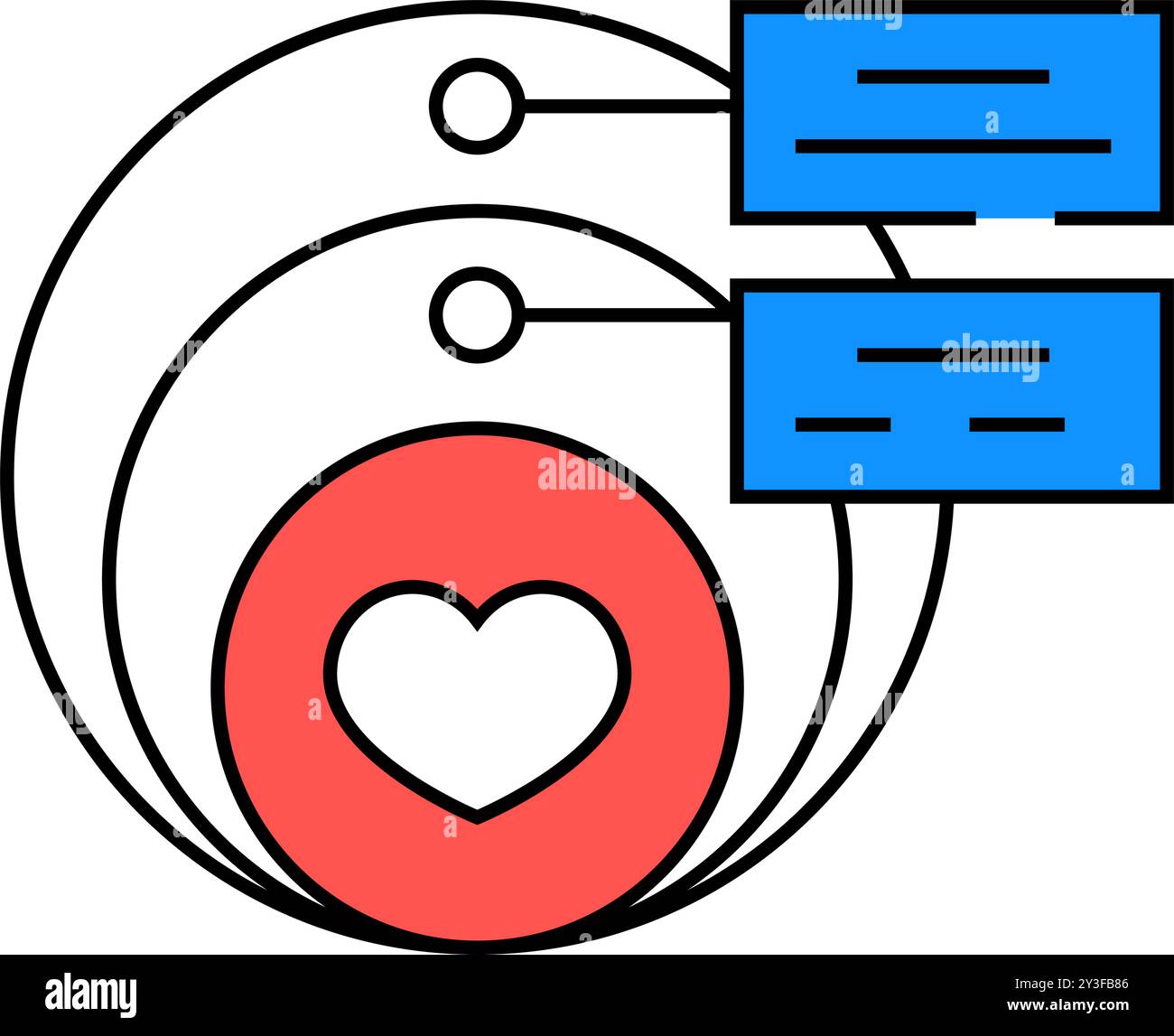 emotional design ux ui icon color illustration Stock Vector Image & Art ...