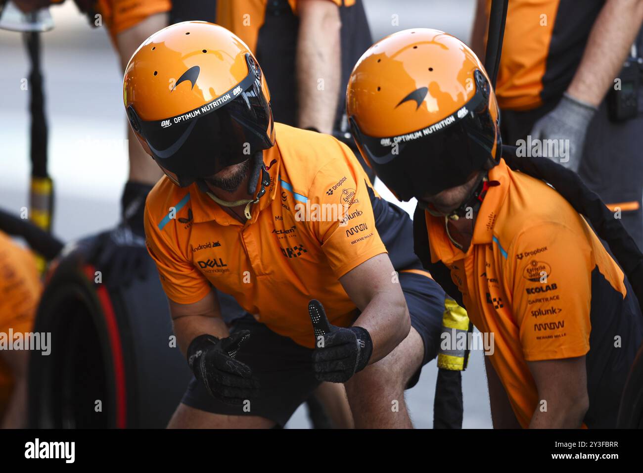 McLaren F1 Team mechanic, mecanicien, mechanics during the Formula 1 ...