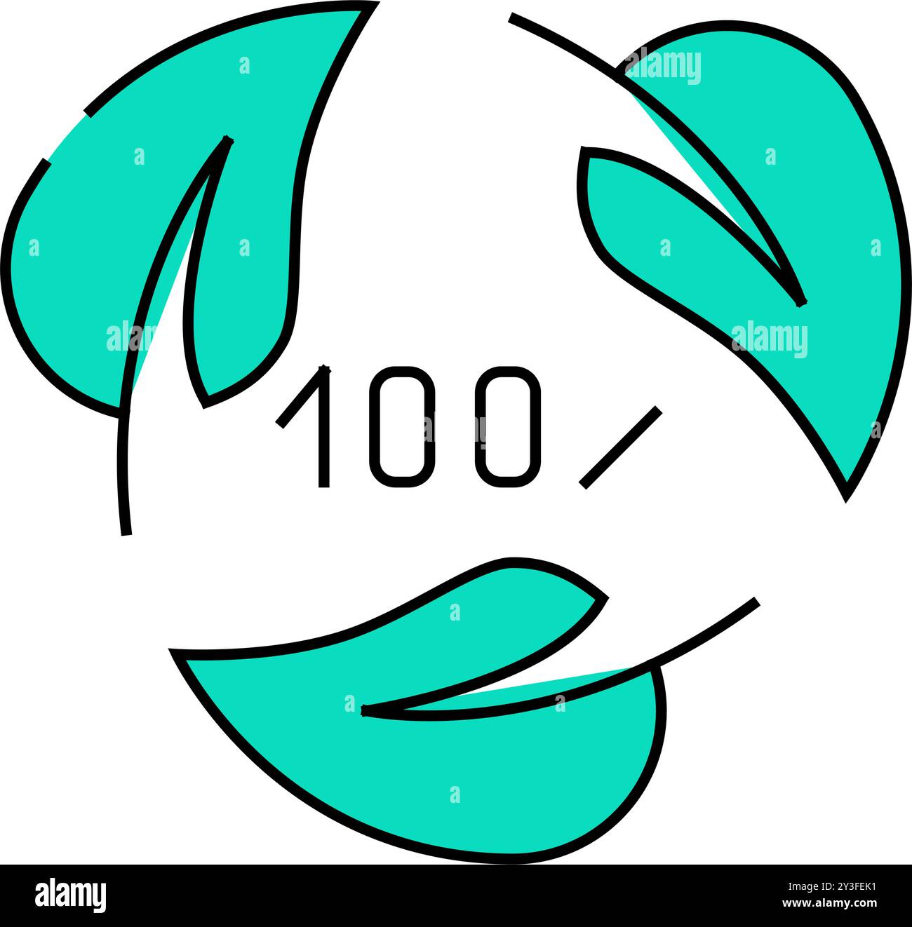 biodegradable waste sorting icon color illustration Stock Vector Image ...