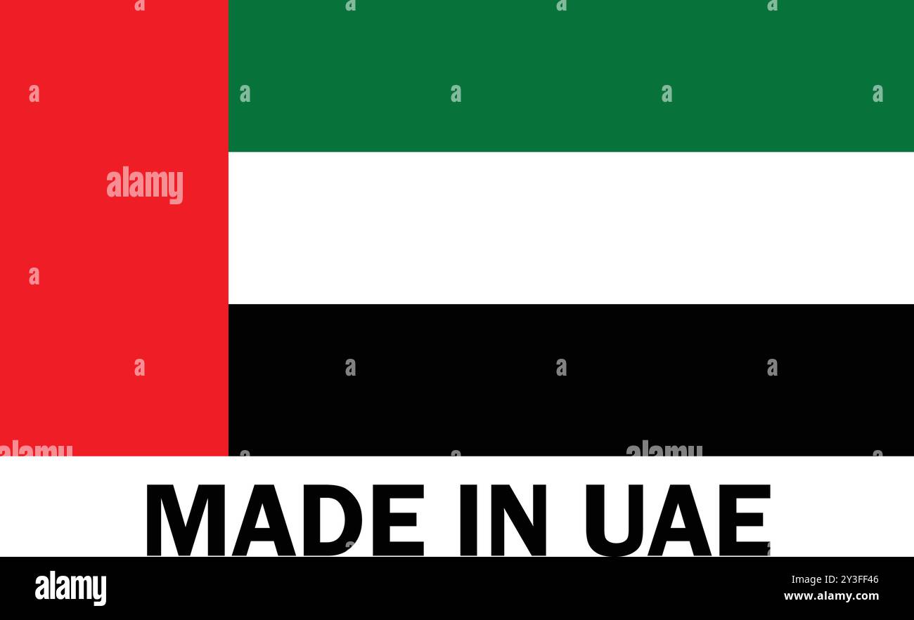 Made in UAE, Make in UAE, Manufacture sign, product icon, Make in UAE ...