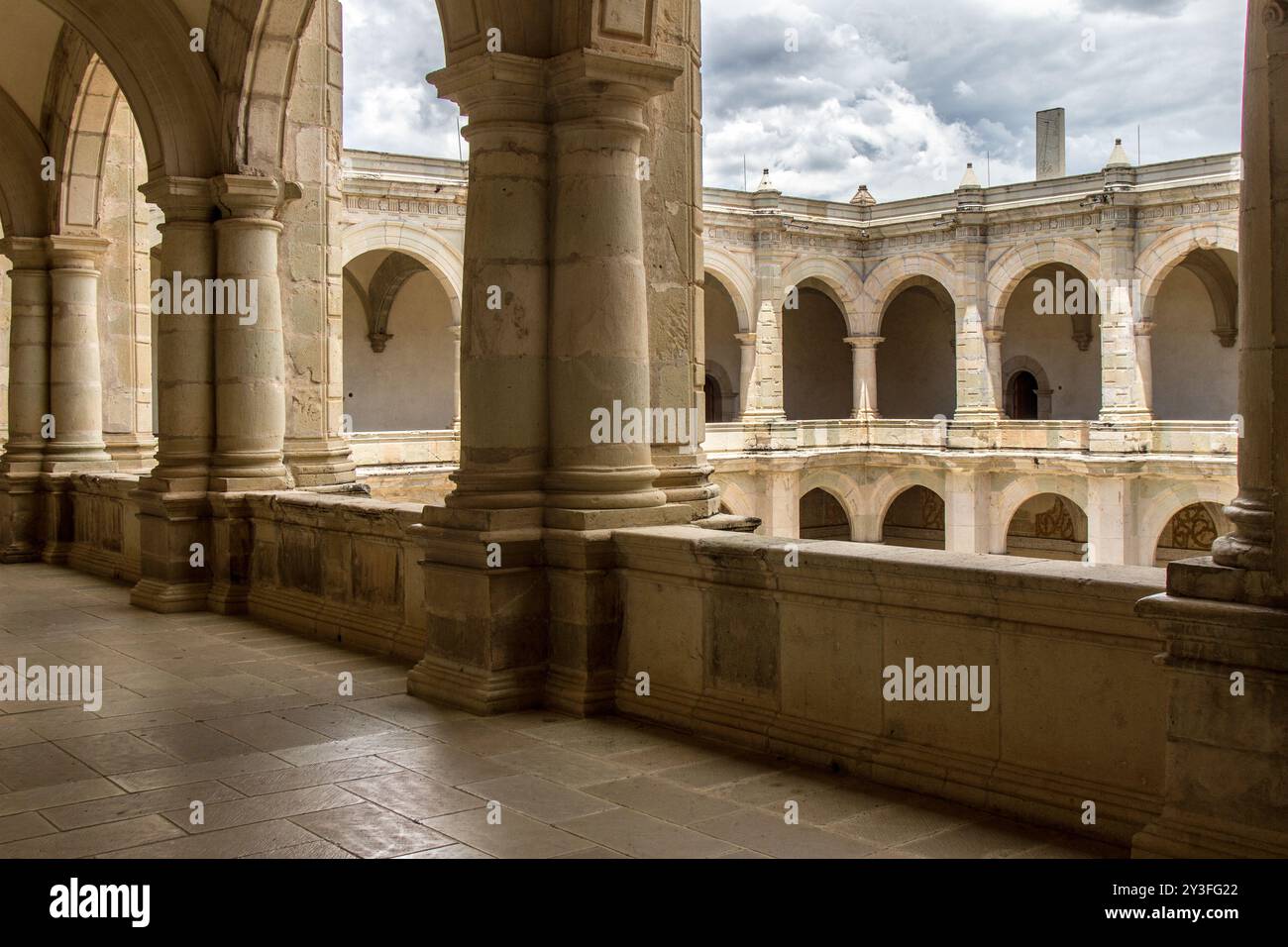 A hall in the Ex Convent of Santo Domingo Stock Photo - Alamy