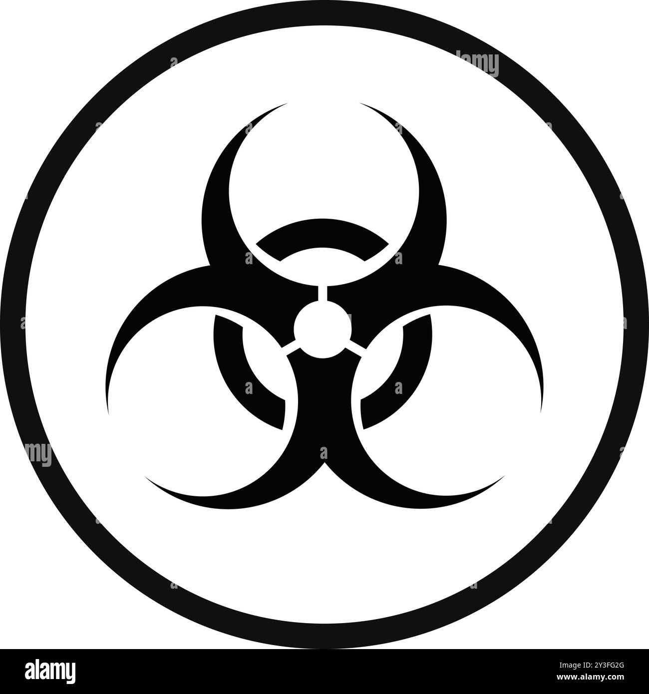 biological Hazard Sign, Biohazard Symbol Stock Vector Image & Art - Alamy
