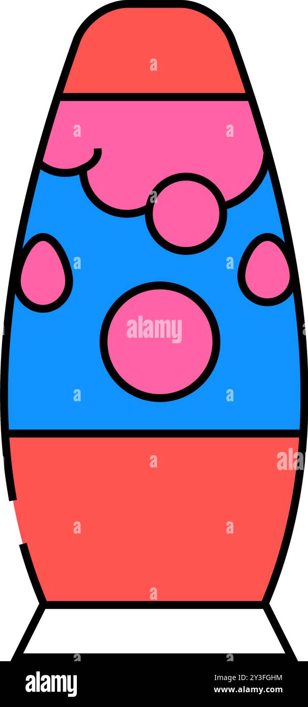 lava lamp icon color illustration Stock Vector Image & Art - Alamy