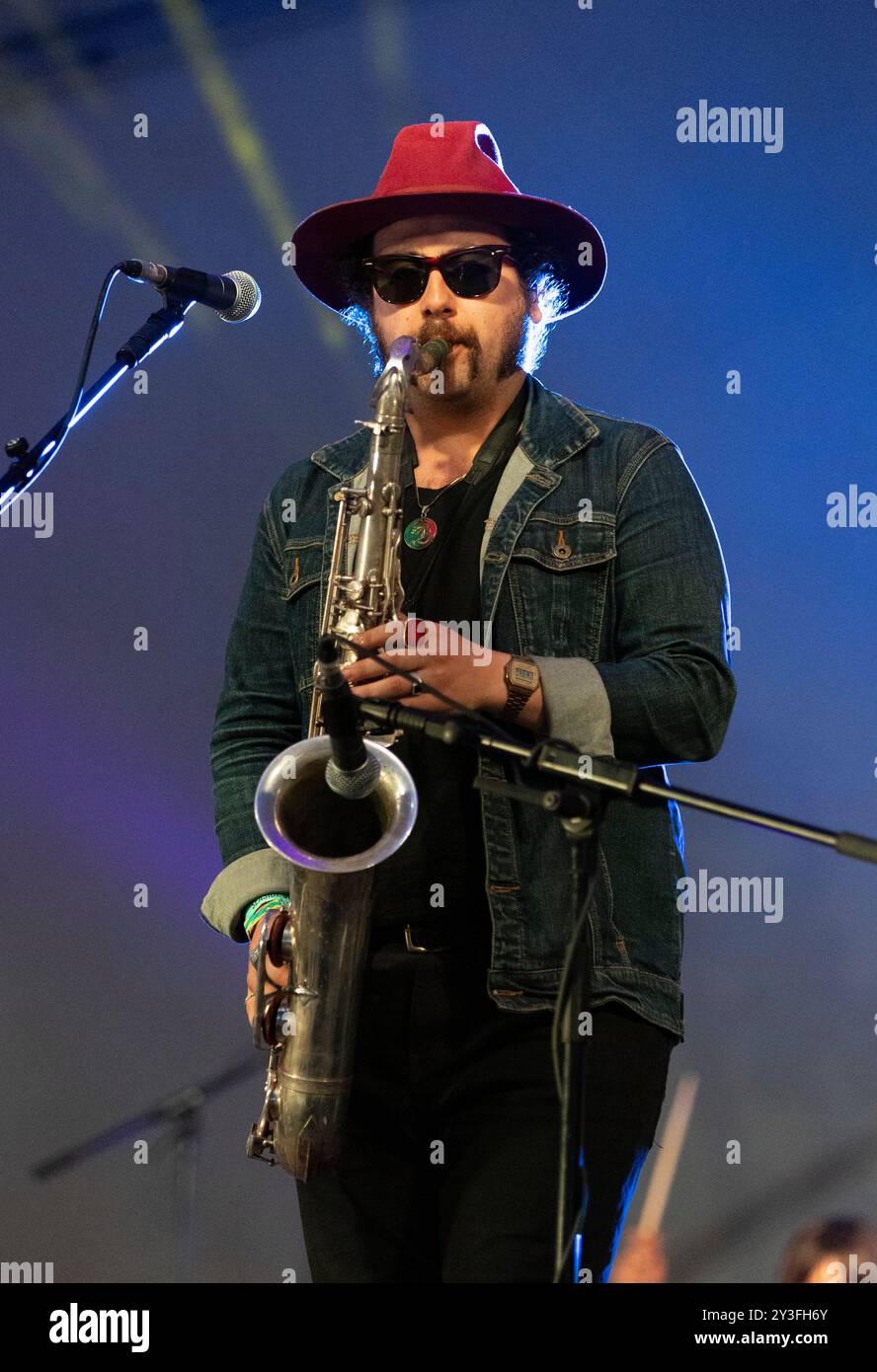 Tankus the Henge Performing at the Victorious Festival 2024 , Southsea ...