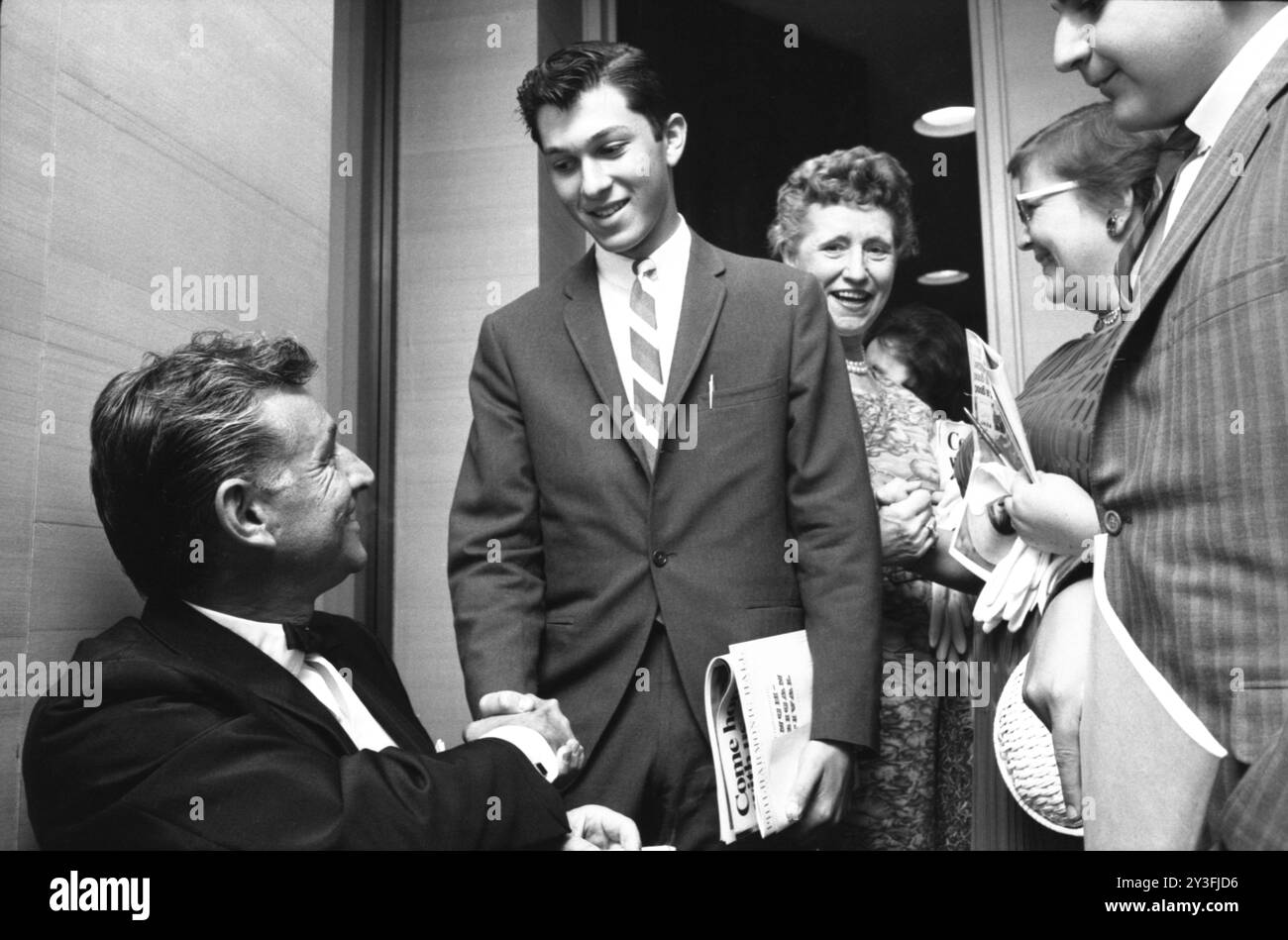 American conductor and composer Leonard Bernstein in New York City July ...