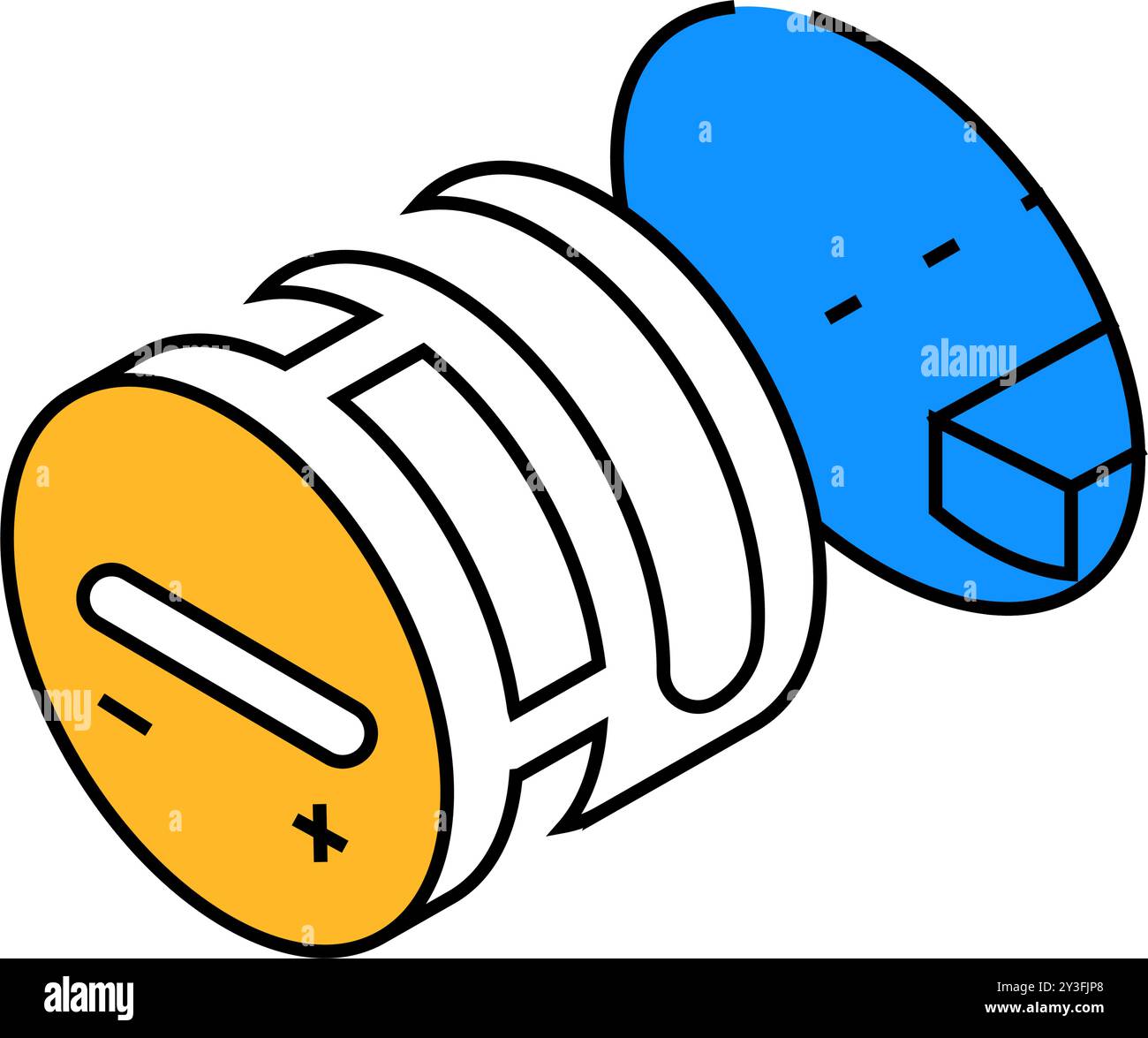 insert screw fast mounting assembly furniture icon color illustration ...