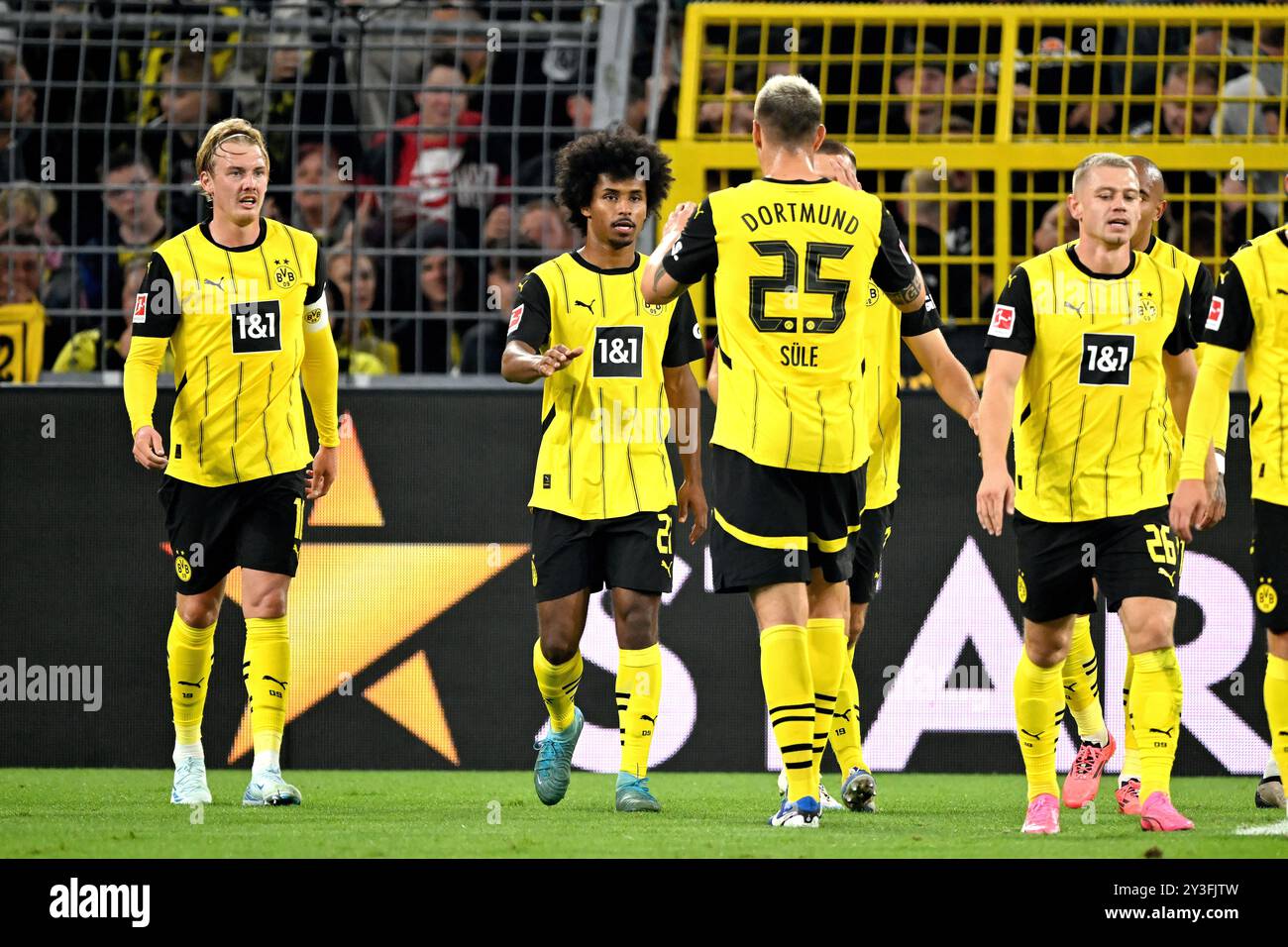 DORTMUND - Karim Adeyemi of Borussia Dortmund celebrates 2-0 during the ...