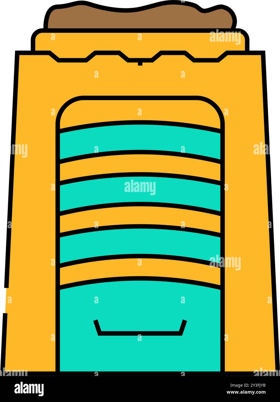 Garden house local city Stock Vector Images - Alamy