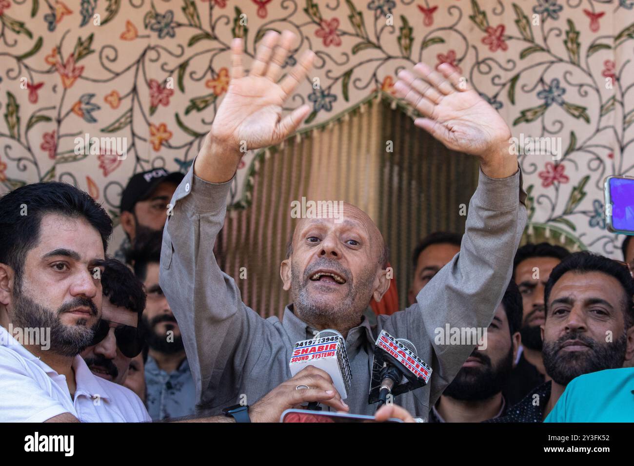 Member of the Indian Parliament for North Kashmir and leader of Awami ...