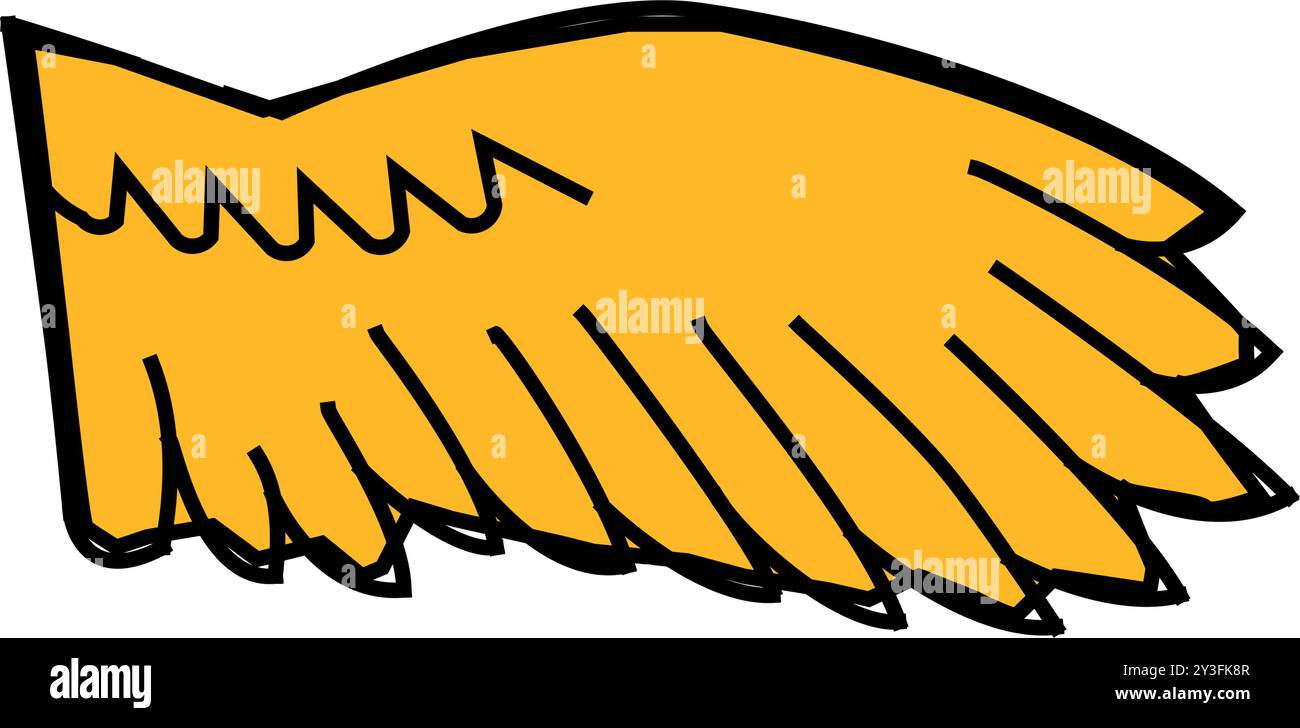 birds wing icon color illustration Stock Vector Image & Art - Alamy