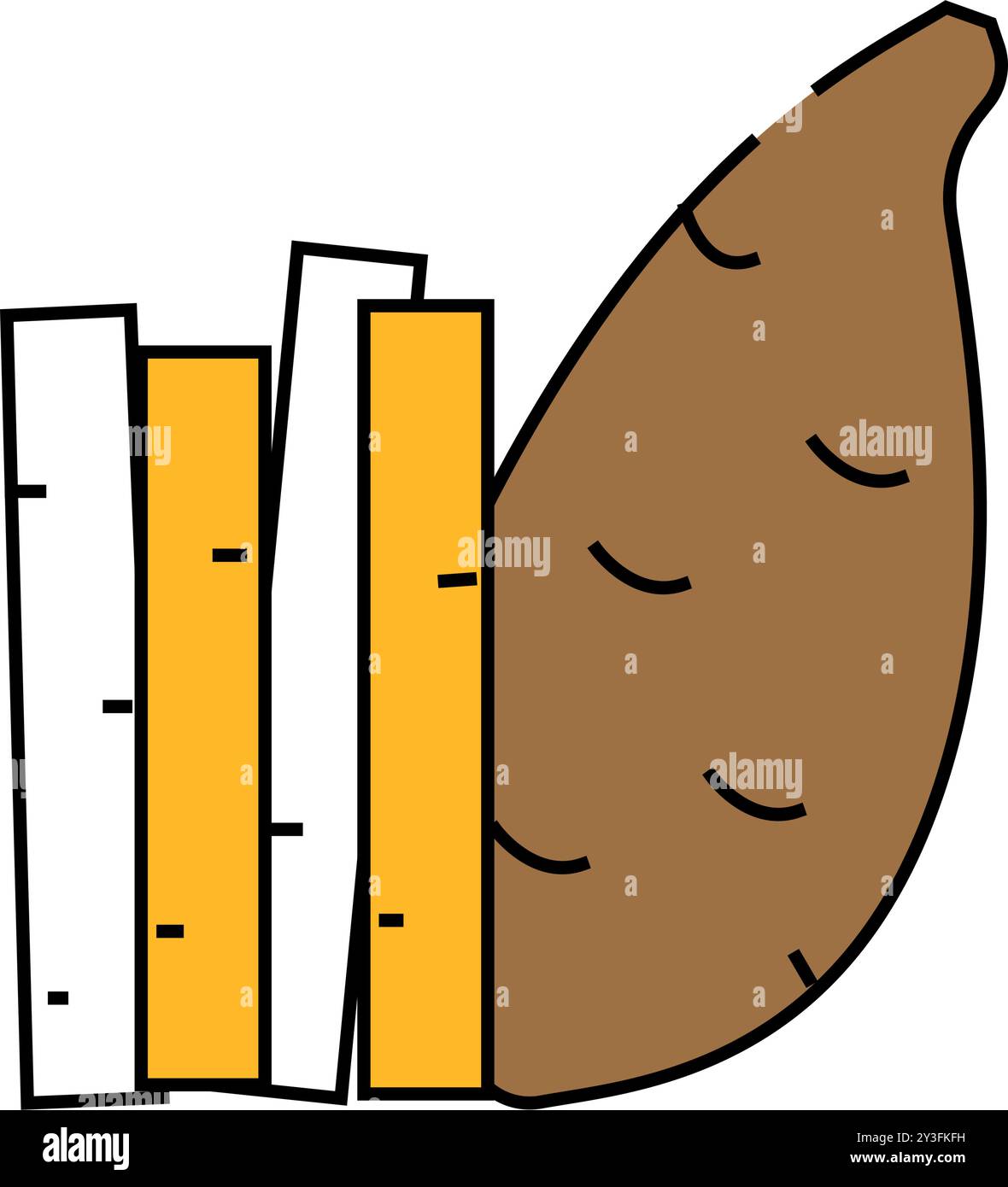 red potato icon color illustration Stock Vector Image & Art - Alamy