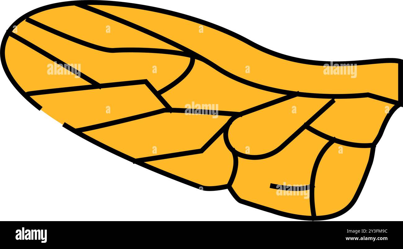 fly wing icon color illustration Stock Vector Image & Art - Alamy