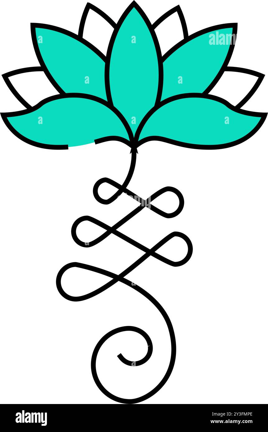 enlightenment buddhism icon color illustration Stock Vector Image & Art ...