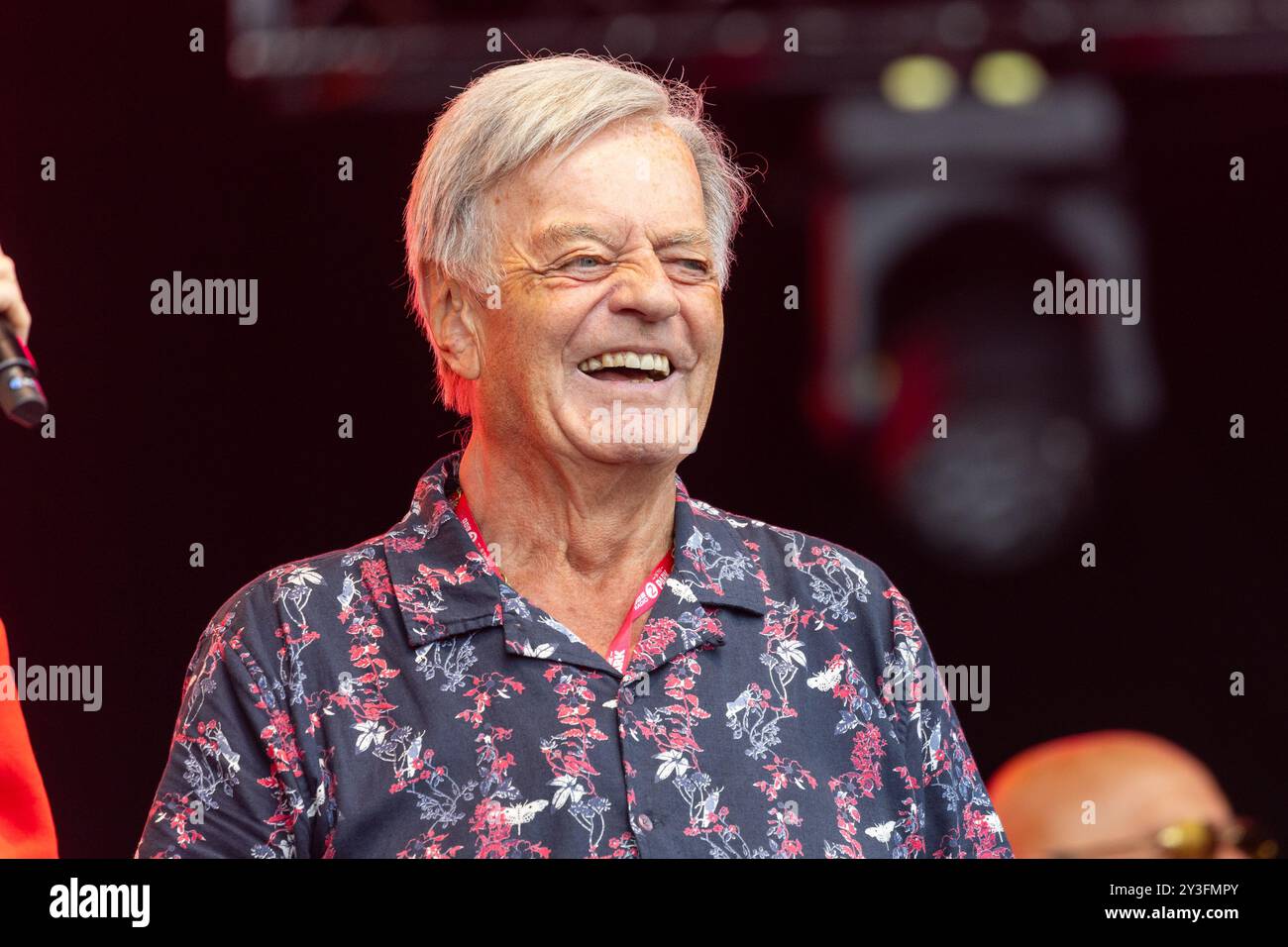 Tony Blackburn of BBC radio 2 Stock Photo - Alamy