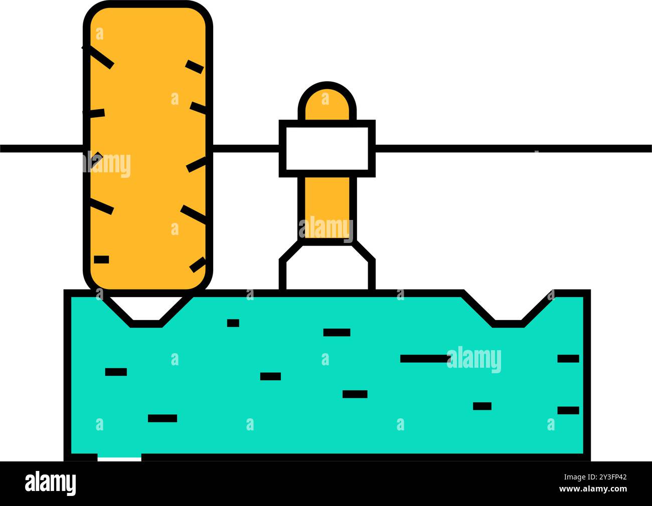 stone press olive icon color illustration Stock Vector Image & Art - Alamy