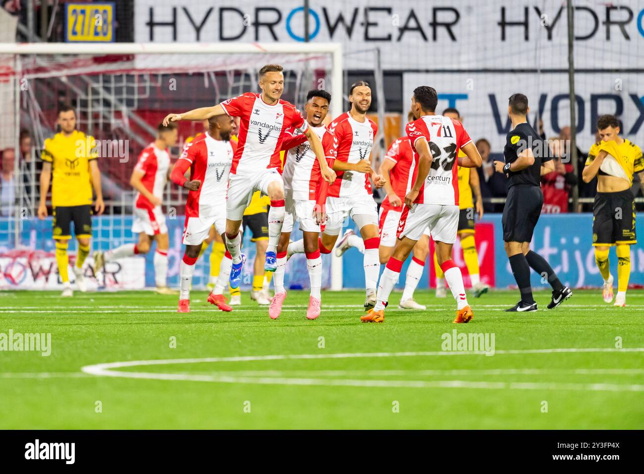 Emmen, Netherlands. 13th Sep, 2024. EMMEN, Stadium Oude Meerdijk, 13-09-2024, season 2024/2025 ...