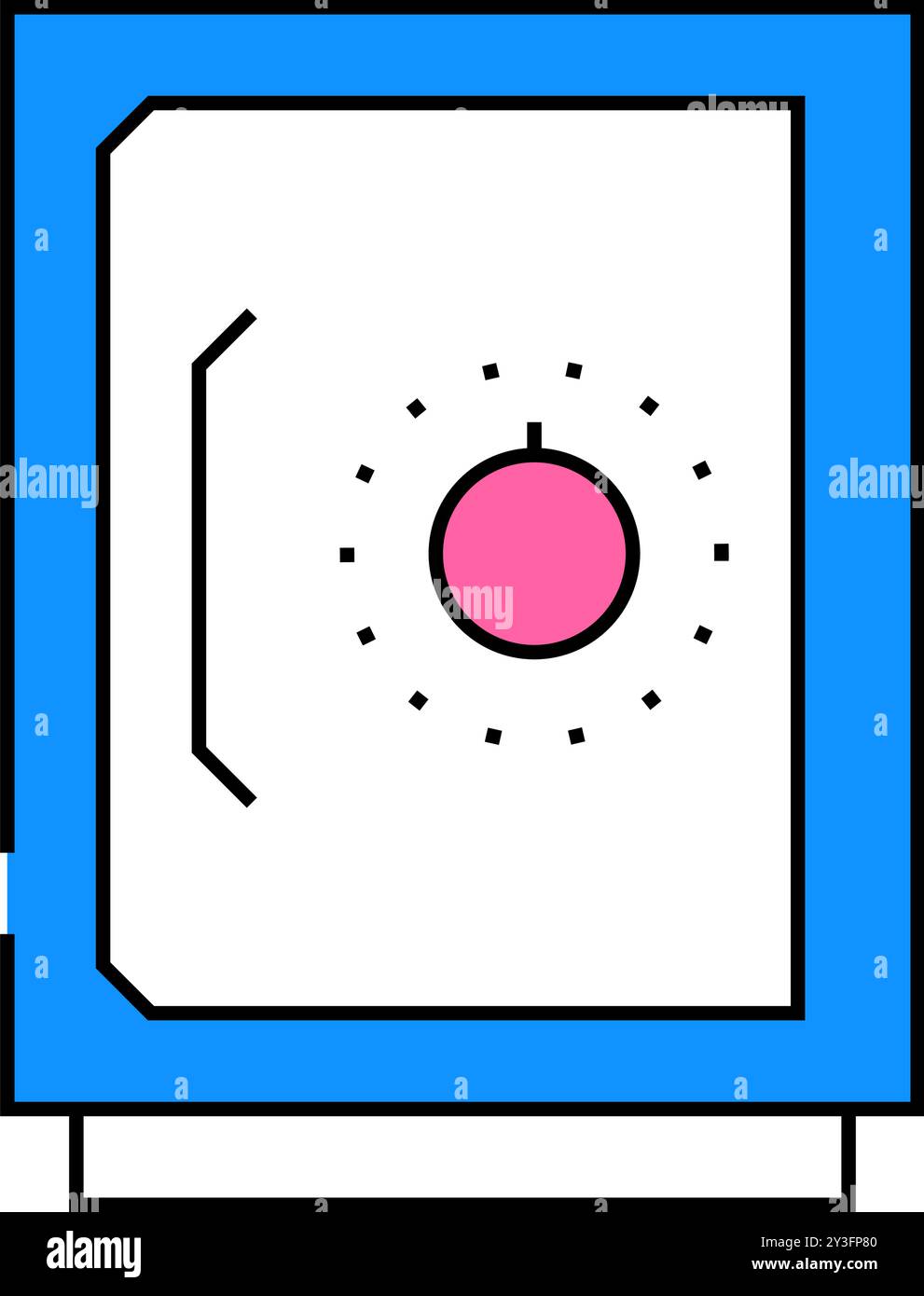 safe money storage icon color illustration Stock Vector Image & Art - Alamy