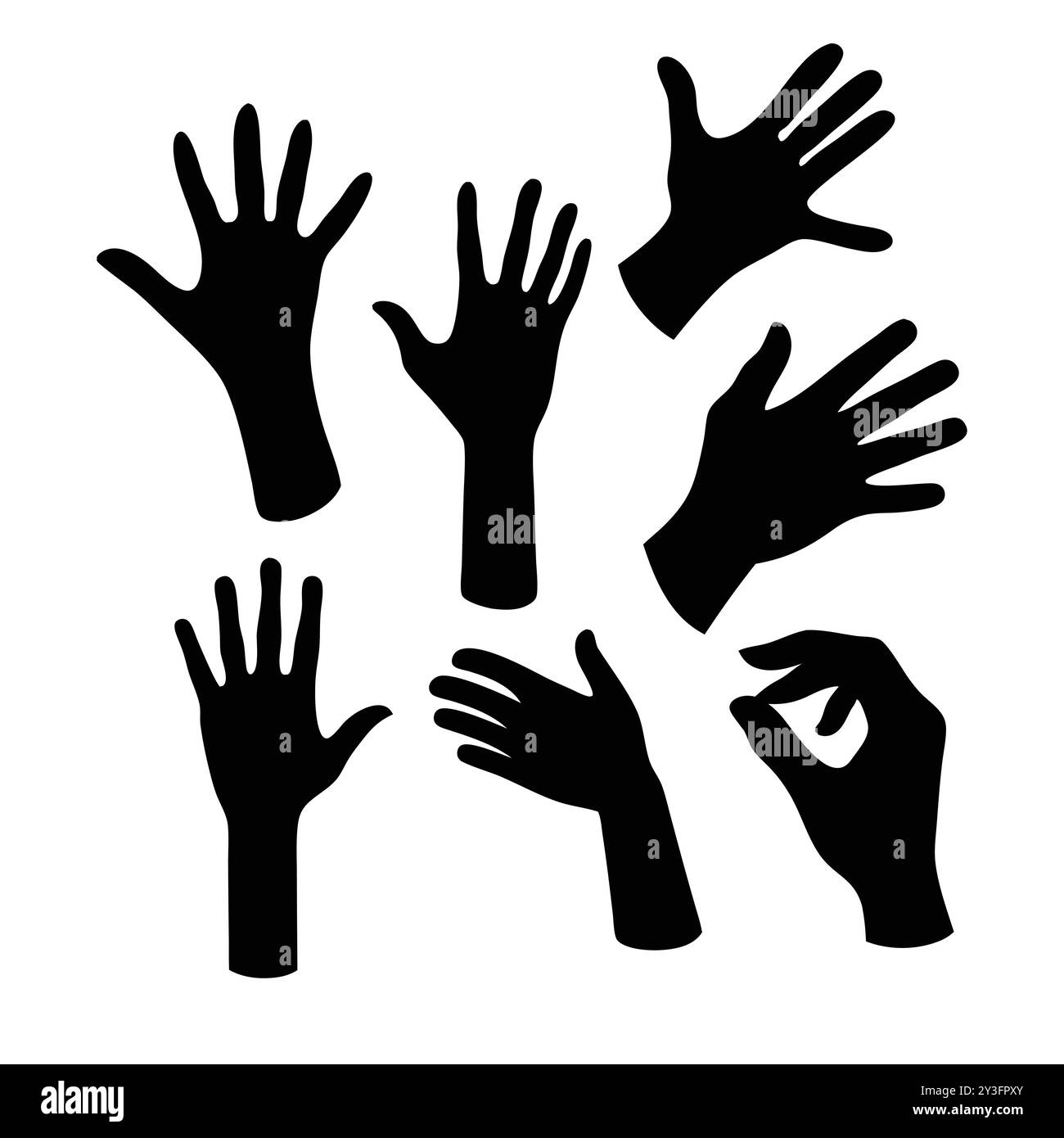 Versatile Hand Sign Vector Set, Varied Hand Signs for Creative Design ... Versatile Hand Sign Vector Set, Varied Hand Signs for Creative Design ...