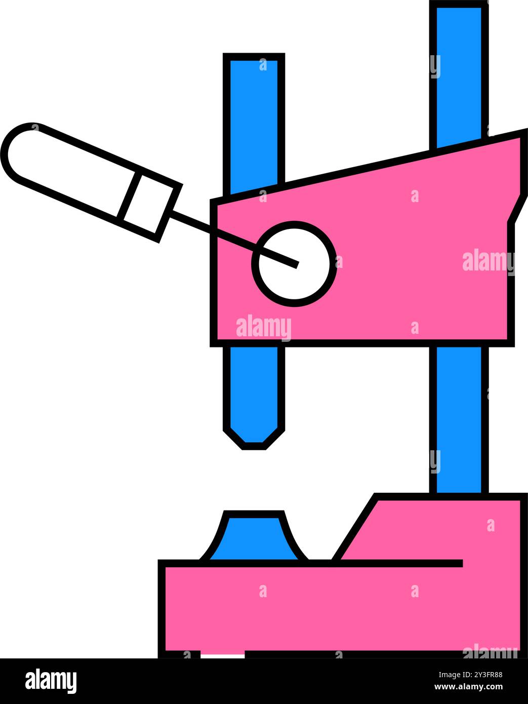 button press sewing icon color illustration Stock Vector Image & Art ...