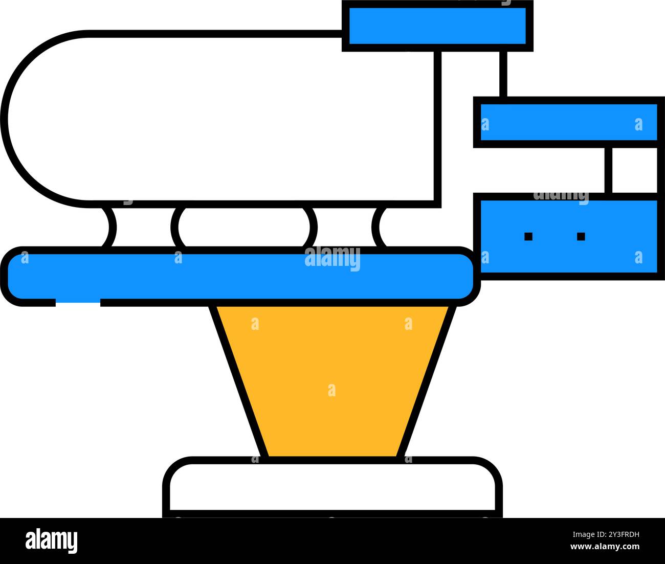 steam generator heated table icon color illustration Stock Vector Image ...