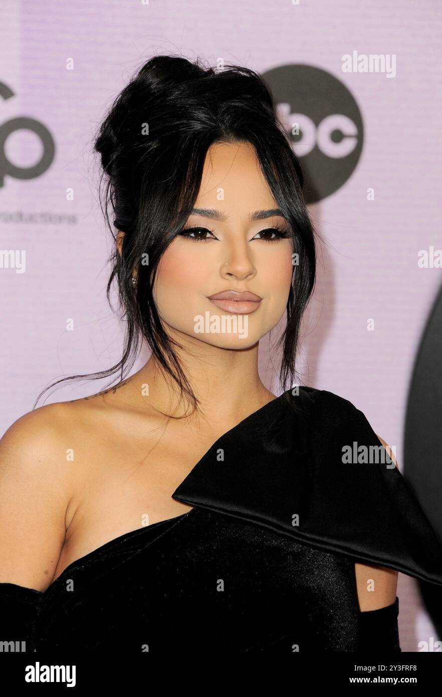 Becky G at the 2022 American Music Awards held at the Microsoft Theater ...