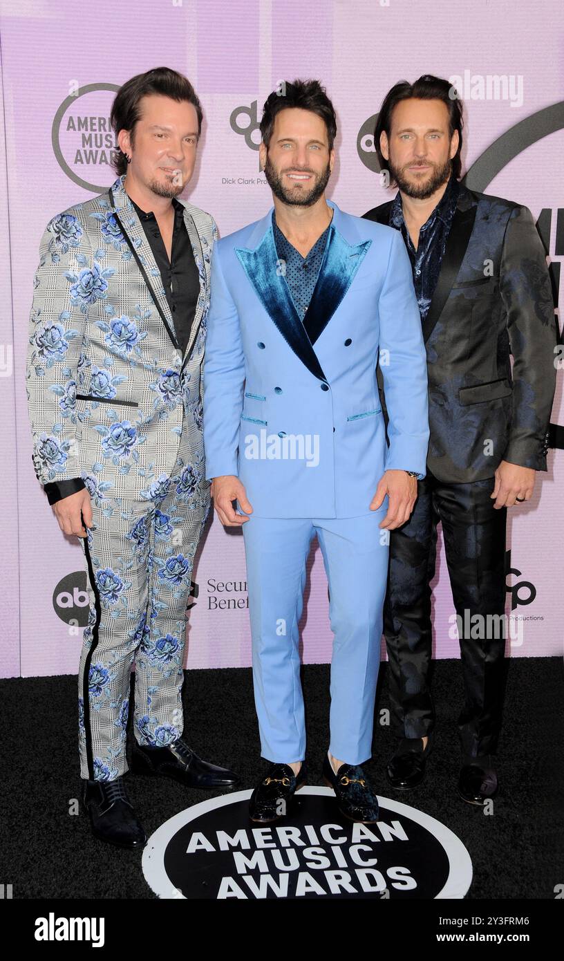 Josh McSwain, Matt Thomas, and Scott Thomas of Parmalee at the 2022 ...