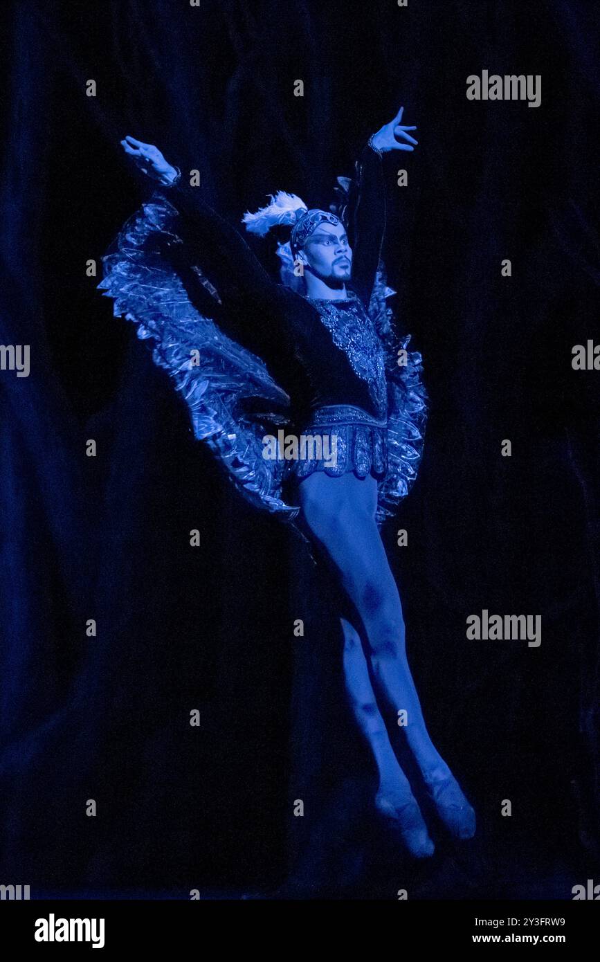 Marcelo Soares performs as Baron Von Rothbart. The State Ballet of ...